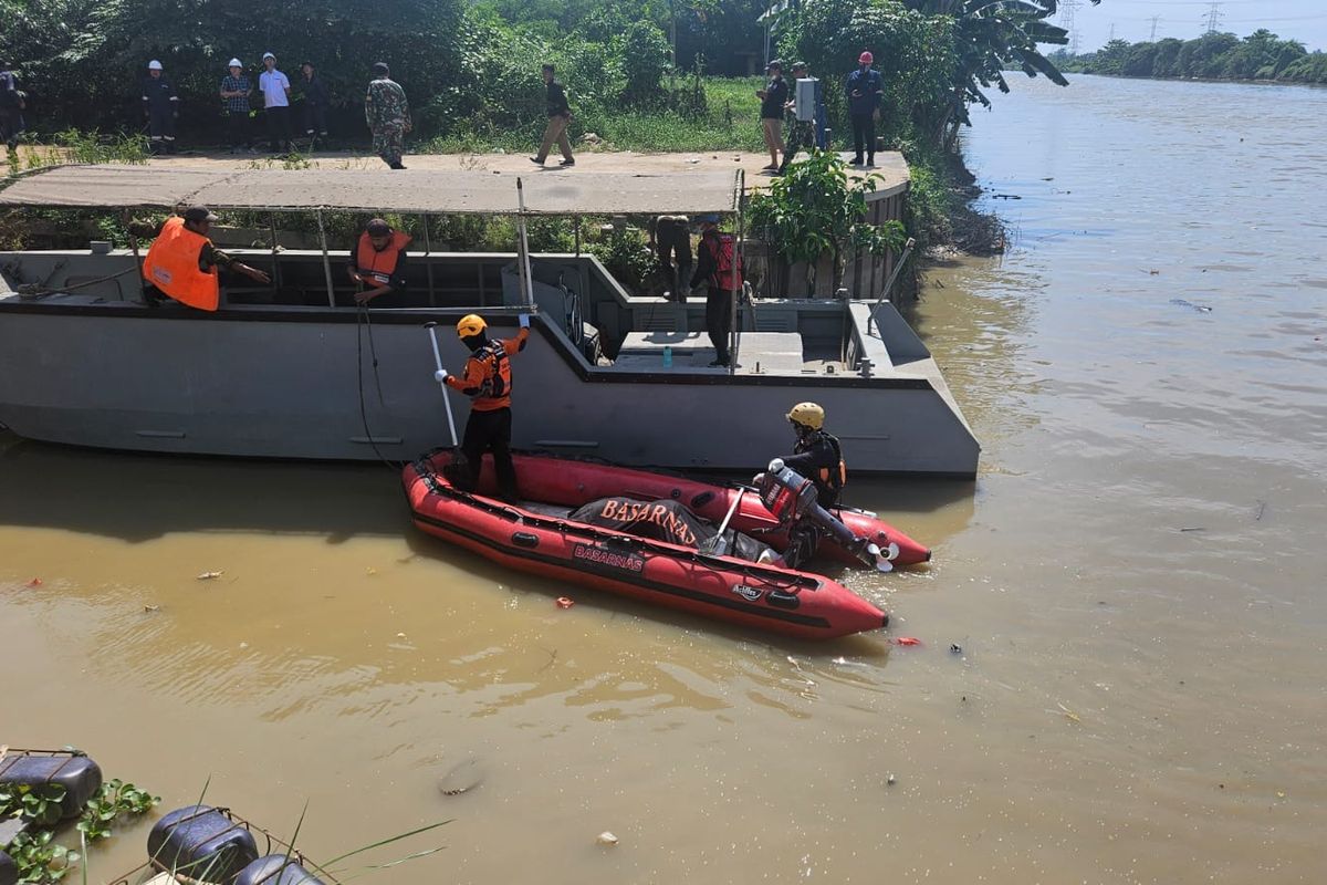 Kru Kapal RIB yang Tenggelam di Sungai Cikeas Ditemukan Tewas
