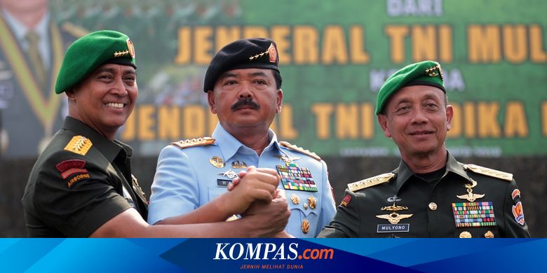 Saat Sertijab KSAD, Panglima TNI Tekankan Netralitas Prajurit