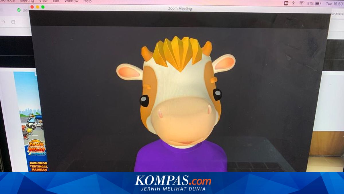 Cara Pasang Filter Zoom Wajah Hewan di Laptop dan HP