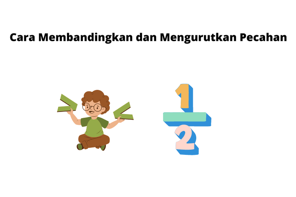 Cara Membandingkan dan Mengurutkan Pecahan