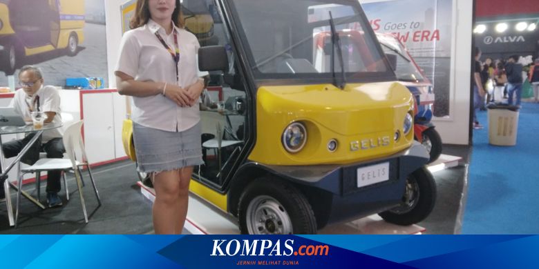 Mobil Boks Listrik, Gelis Gerod 4 Meluncur di IIMS 2023