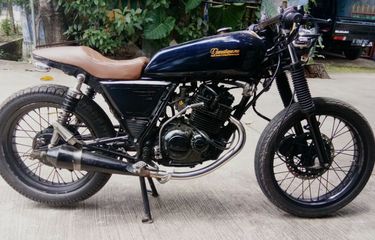 Modifikasi Thunder 125 Jadi Cafe Racer | Reviewmotors.co