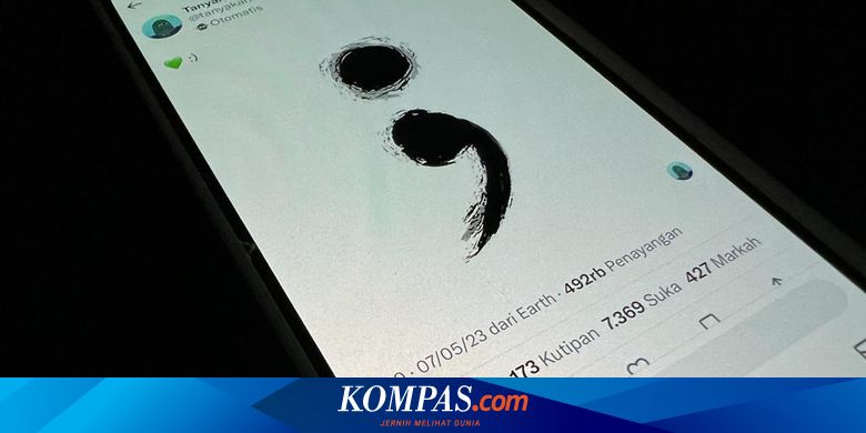 Arti Tanda Titik Koma atau “Semicolon” yang Sering Dibagikan di Medsos ...