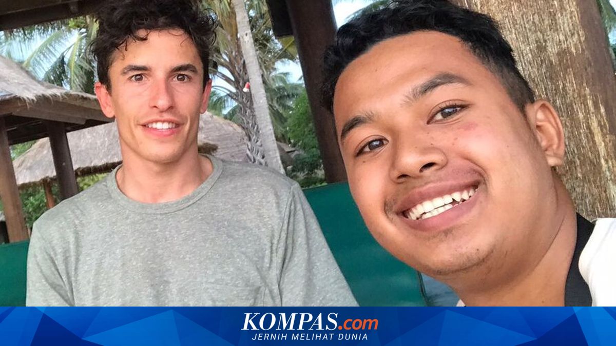 Doa Slamet Terkabul, Akhirnya Bertemu Marc Marquez, Sempat Deg-degan ...
