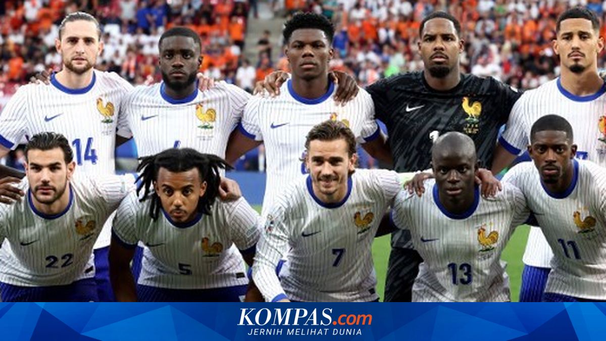 Jadwal dan Bagan Lengkap 16 Besar Euro 2024: Perancis Vs Belgia