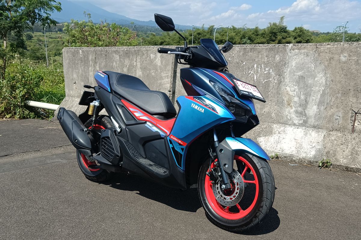 Bahas Desain Futuristis Yamaha Aerox Alpha Cybercity