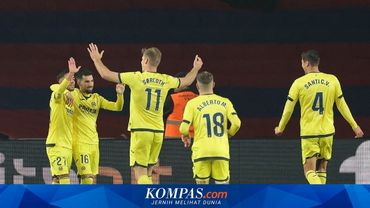 Hasil Barcelona Vs Villarreal 3-5, Tim Xavi Terkapar di Laga 8 Gol