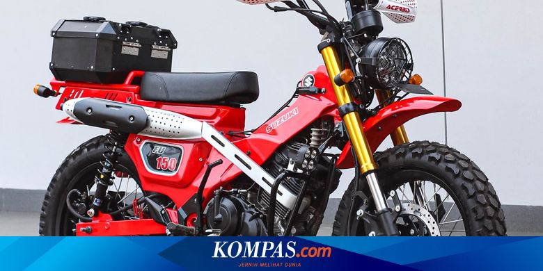 Modifikasi Suzuki Satria FU 150 jadi CT125, mulai Rp 25 juta