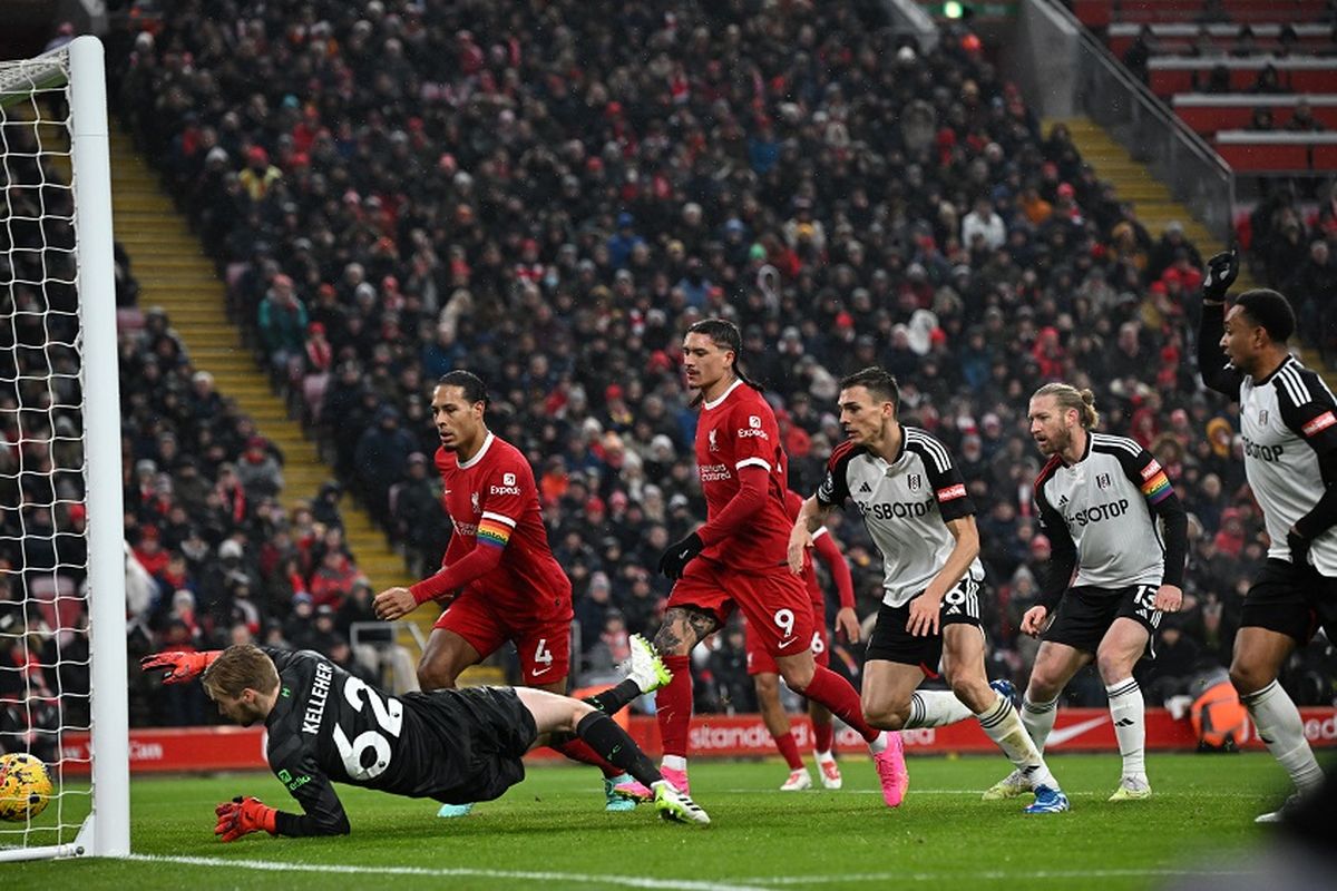 Hasil Liverpool Vs Fulham: Saling Balas, Drama 7 Gol Berujung 3 Poin ...