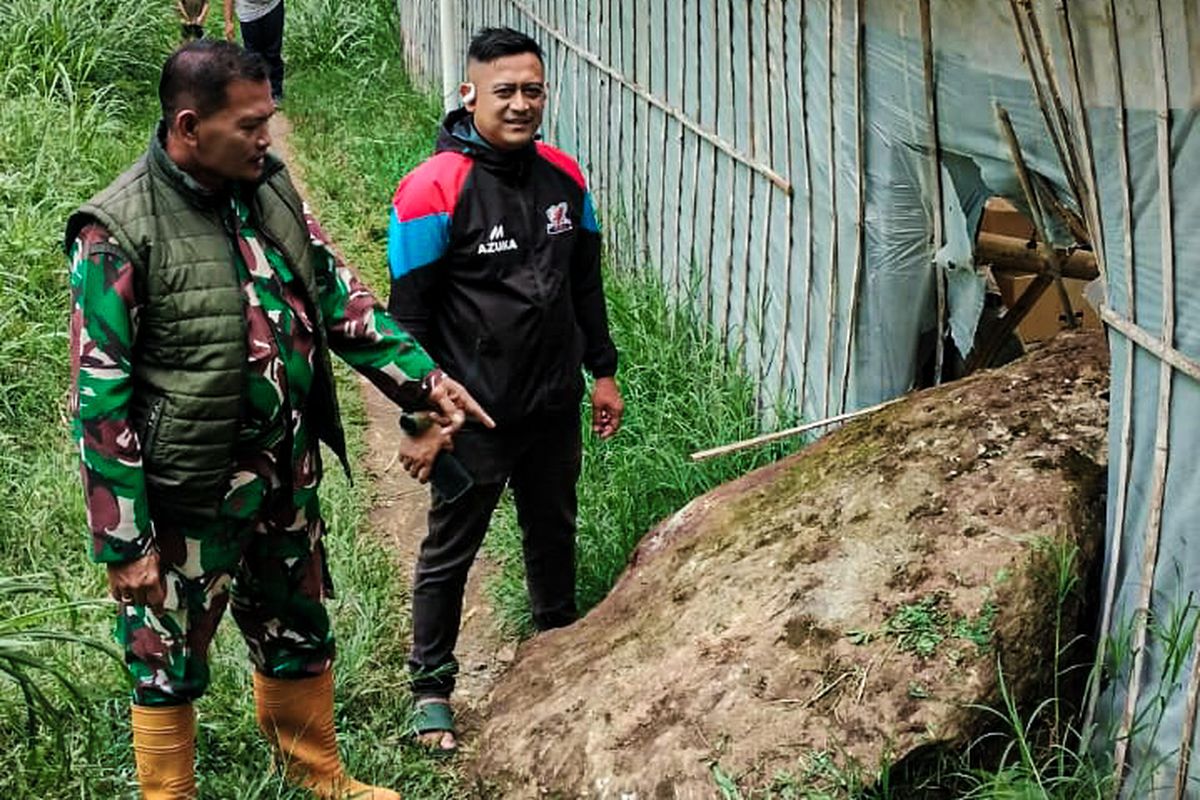 BRIN Jelaskan Penyebab Rockfall di Gunung Batu: Dipicu Retakan Akibat ...