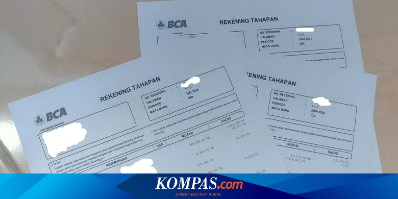 Cara Cetak Rekening Koran BCA Online dan di Kantor Cabang, Lebih Mudah ...