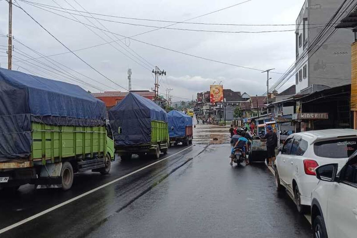 92 KK Terdampak Banjir di Rejang Lebong Bengkulu, Jalan Penghubung Lumpuh