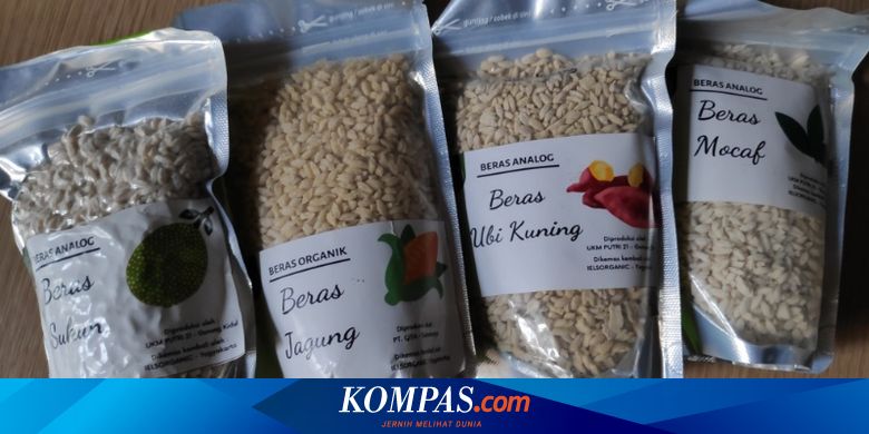 Cara Masak Beras Analog, Beras dari Umbi dan Buah Lokal Indonesia