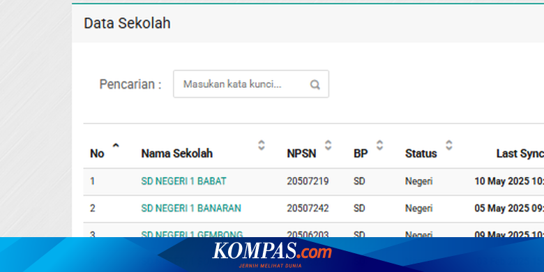 Cara Cek NISN dan NPSN Secara Online lewat HP