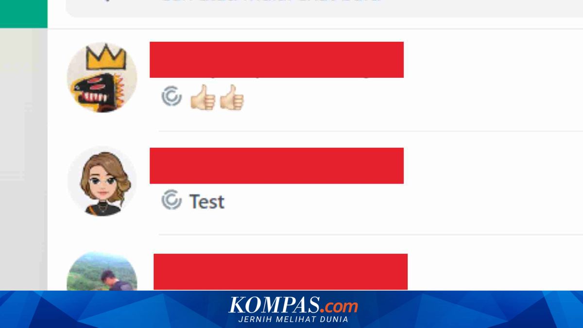 Muncul Lambang Mirip Lingkaran di WhatsApp, Apa Itu?