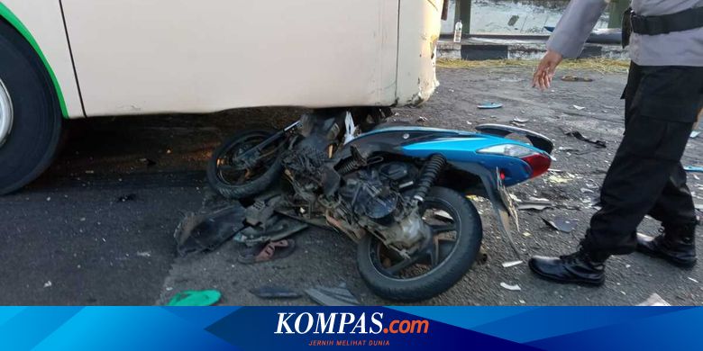 Bus Tabrak Suami Istri di Kulon Progo, 1 Orang Tewas