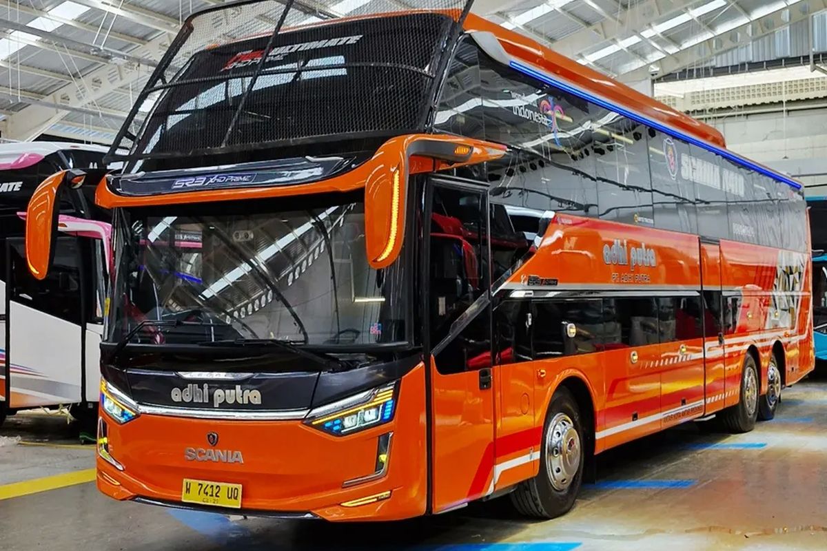 PO Adhi Putra Luncurkan Bus Legacy SR3 Neo XHD di Sulawesi