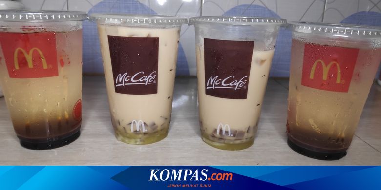 Ulik Rasa McFlurry Tehbotol Kue Jadul, Soda Asam Jawa, dan Es Kopi ...