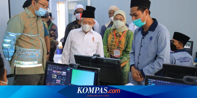Resmikan 846 BLK, Wapres Berharap Muncul Pekerja-pekerja Terampil