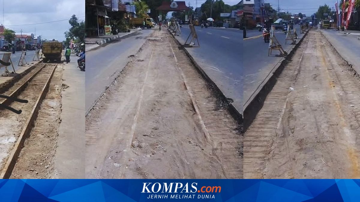 Viral Foto Rel Kereta Api Muncul di Bantul, Begini Ceritanya