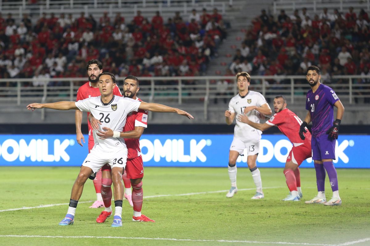 Hasil HT Timnas Indonesia Vs Lebanon 0-0: Garuda Masih Sulit Cetak Gol