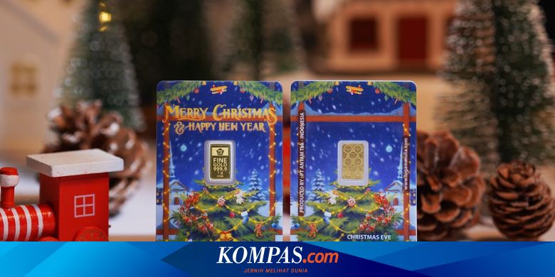 ANTAM Hadirkan Emas Batangan Gift Series "Christmas Eve", Hadiah Natal ...