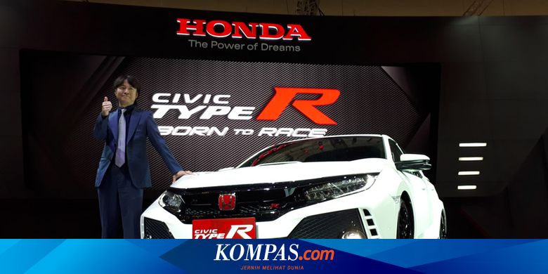 Robot Gundam dan Honda Civic Type R