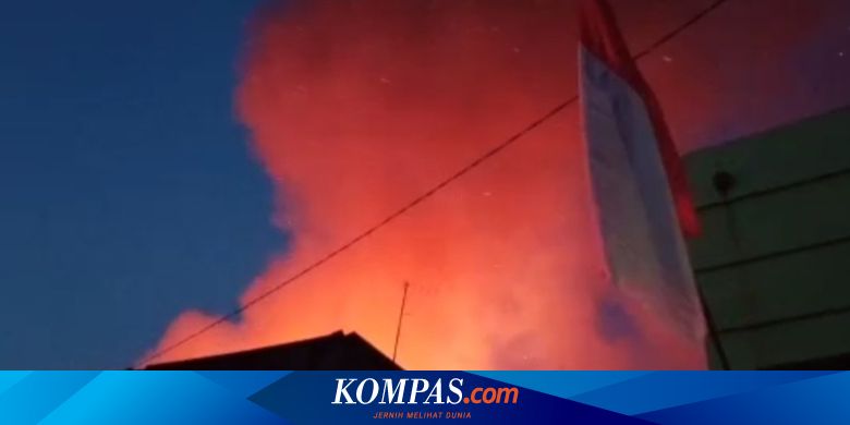 Kebakaran Kembali Landa Makassar, 15 Rumah Hangus Terbakar