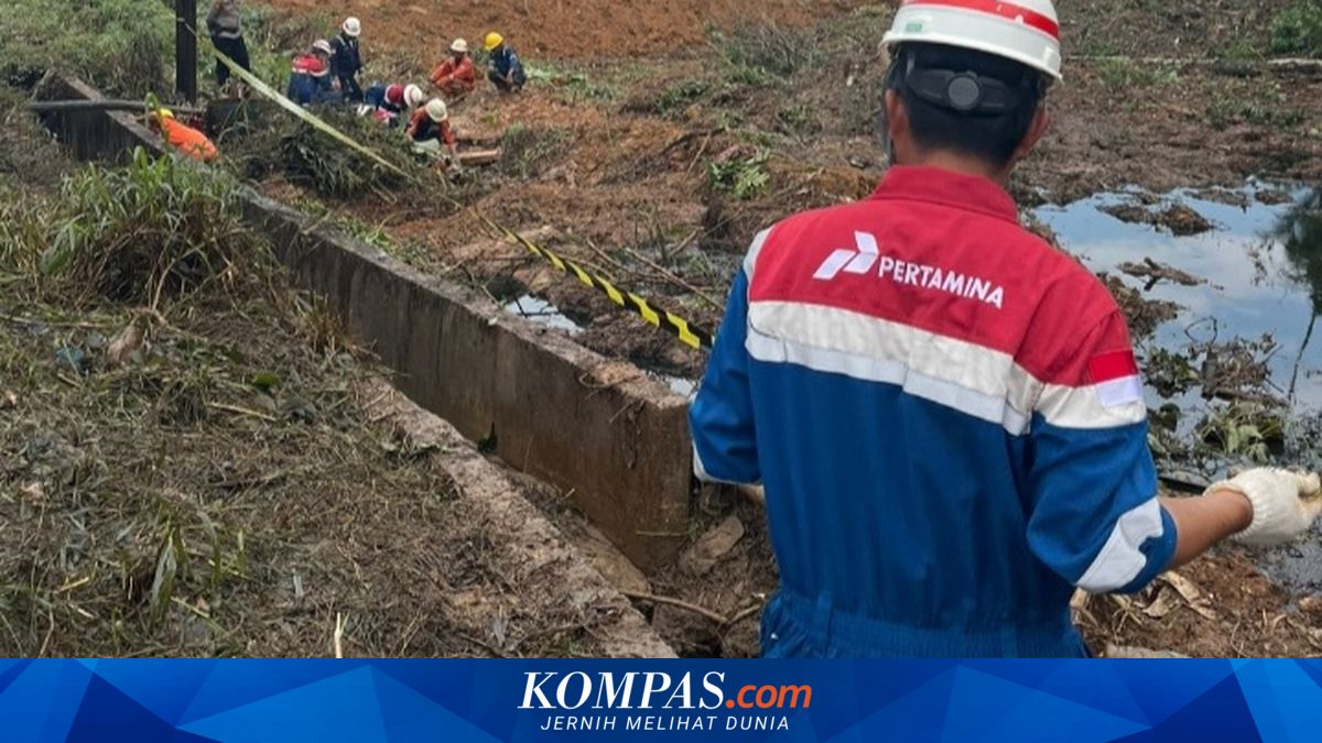 Pipa Minyak Pertamina Bocor Diduga Pencurian, Warga Diamankan dari ...