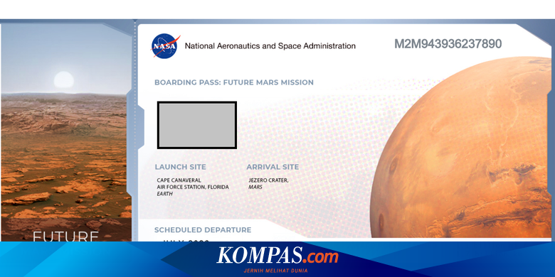 Mau Kirim Nama Kita ke Mars melalui NASA? Begini Caranya!