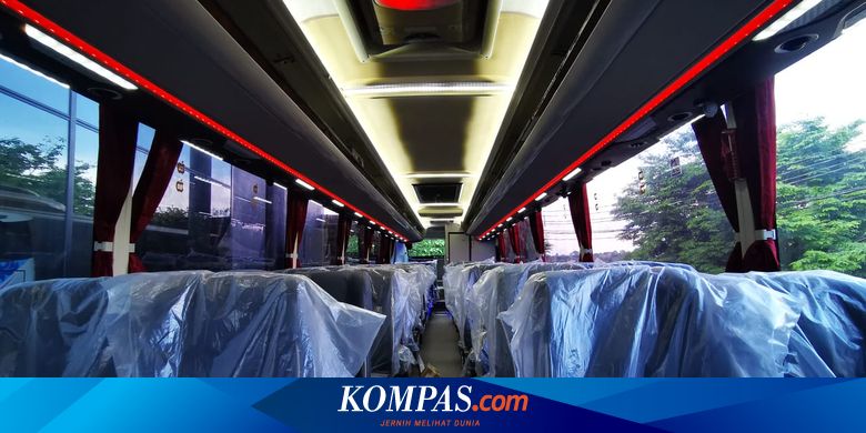 Berbagai Model Lampu di Kabin Bus Malam