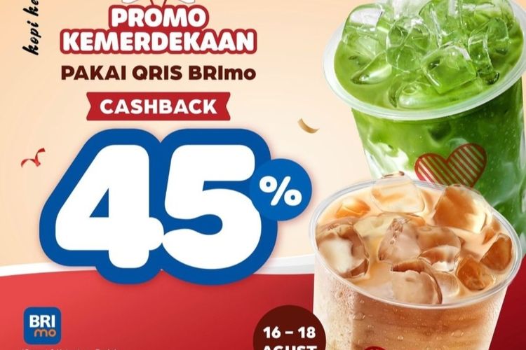 6 Promo Minuman 17 Agustus, Ada Kopi Kenangan dan Chatime