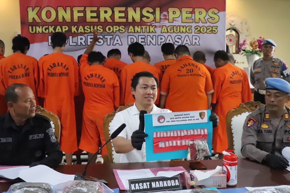 Modus Baru Peredaran Narkoba di Bali, Paket Sabu Dicor Semen