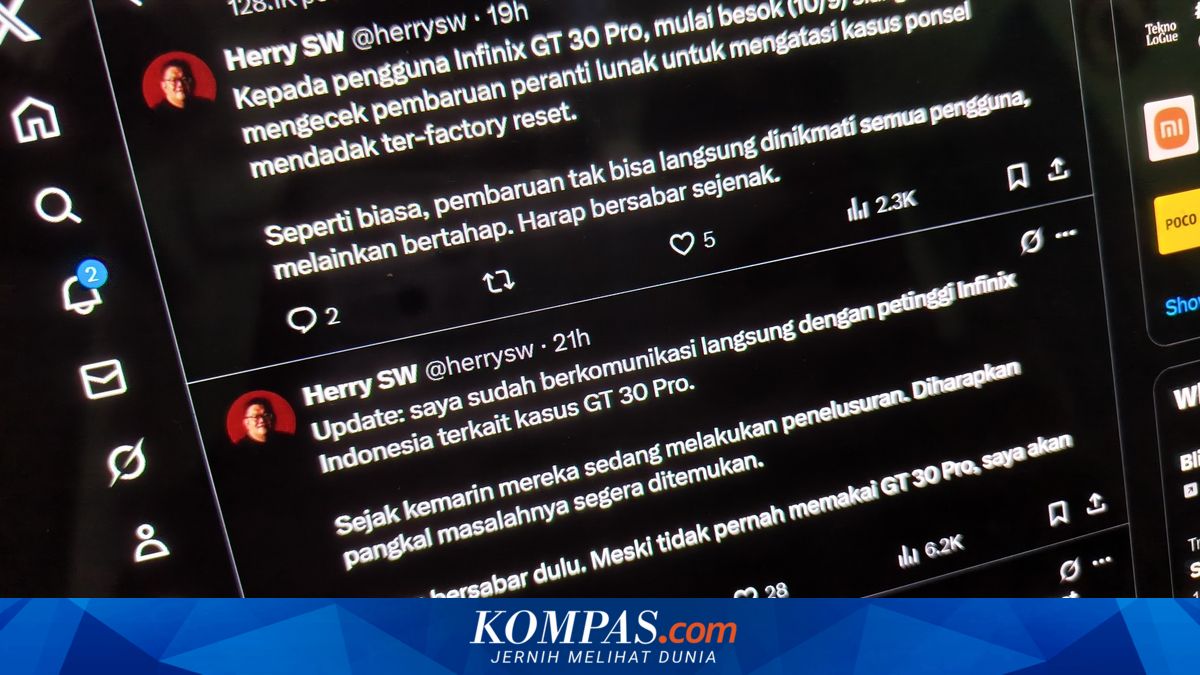 Ada Bug Factory Reset di Ponsel GT 30 Pro, Infinix Indonesia Masih Bungkam