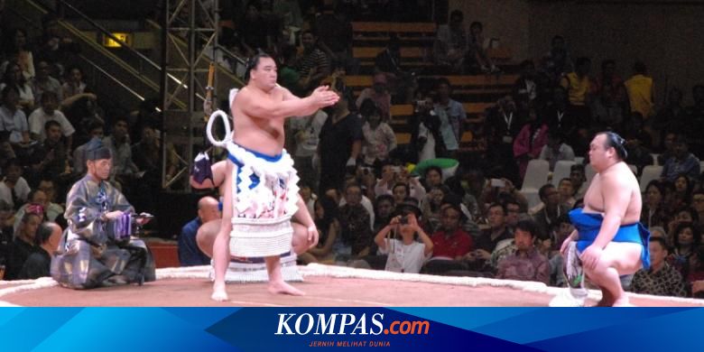Meriahnya Turnamen Sumo di Jakarta