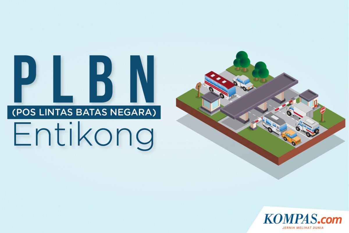 INFOGRAFIK: PLBN Entikong, Pembenahan Wajah Indonesia di Perbatasan ...