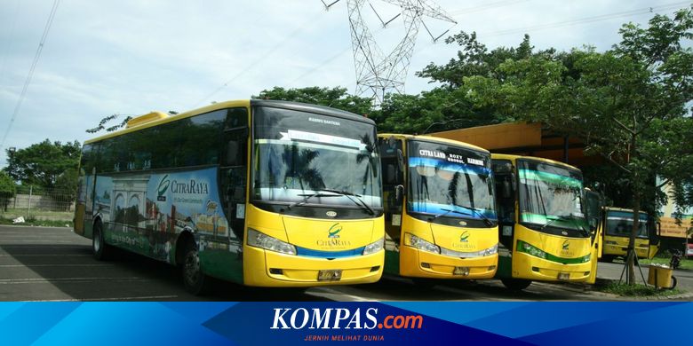 Rute dan Jadwal Bus Trans Citra Raya Tangerang 2022