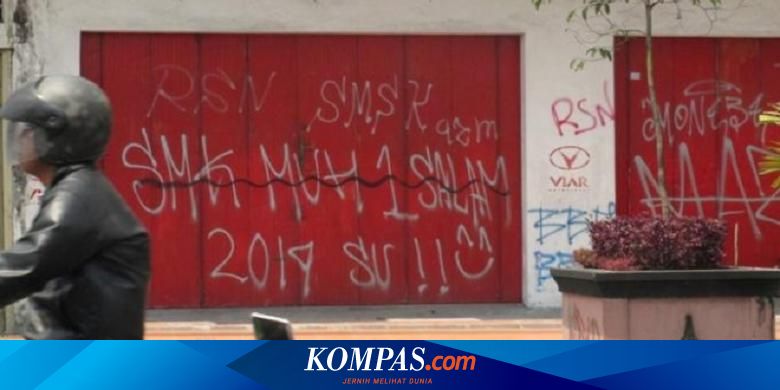 Halte Setiabudi Jadi Sasaran Aksi Vandalisme