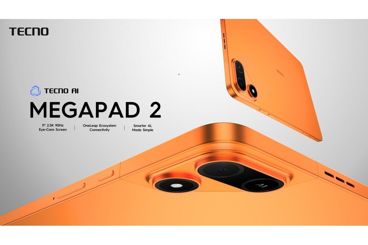 Tecno Megapad 2 Debut di MWC 2026, Tablet Layar Besar dengan Bodi Tipis