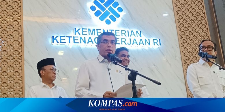 Menaker Umumkan Aturan THR Ojol dan Kurir Online, Ini Rinciannya