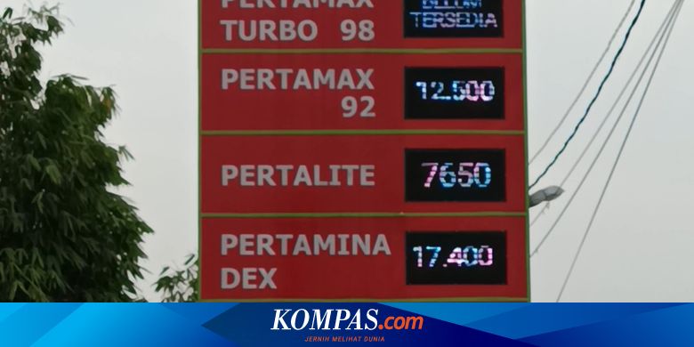 Cek Perincian Harga Terbaru BBM Pertamax Turbo, Pertamina Dex, dan ...