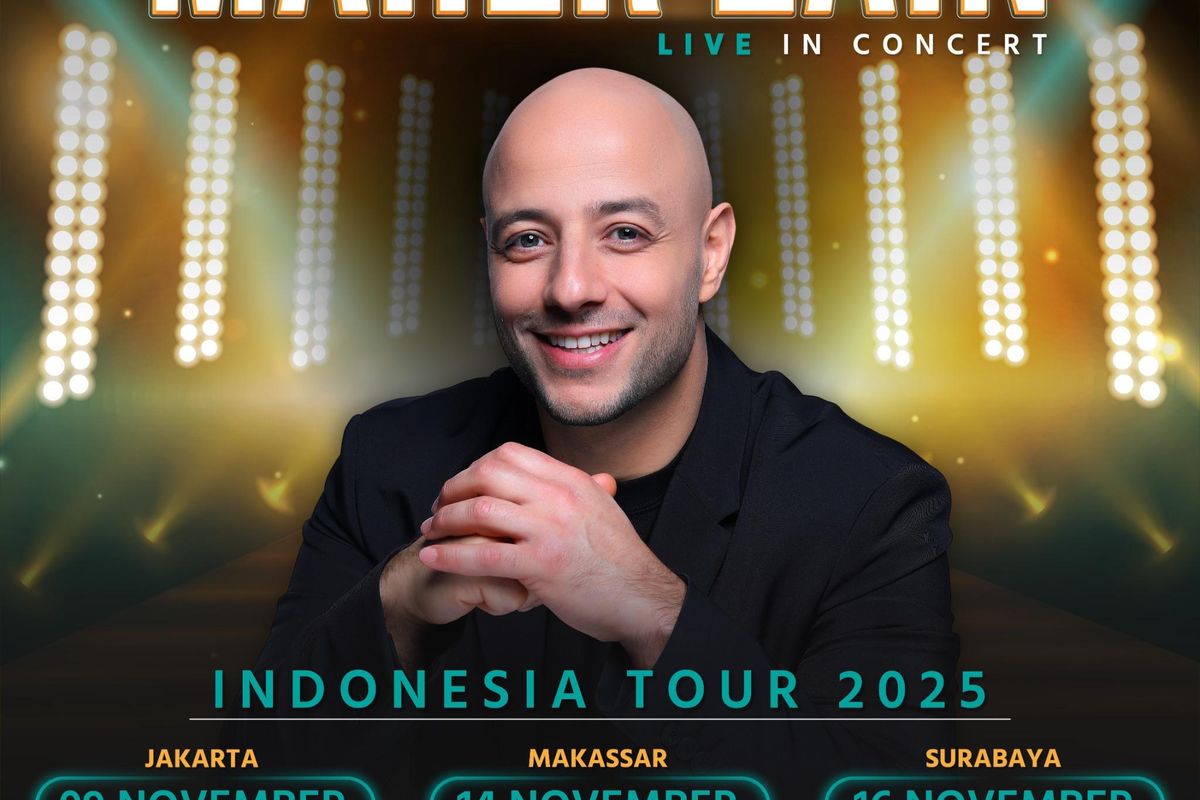 Konser Maher Zain di 3 Kota Indonesia, Berikut Daftar Harga Tiketnya