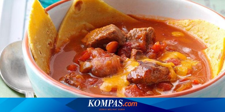 Resep Sup Merah Daging Sapi, Pakai Tomat dan Kecap Inggris