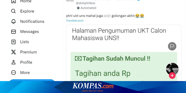 Berita Terkini Harian Daftar Ukt Uns 2024 Terbaru Hari Ini - Kompas.com