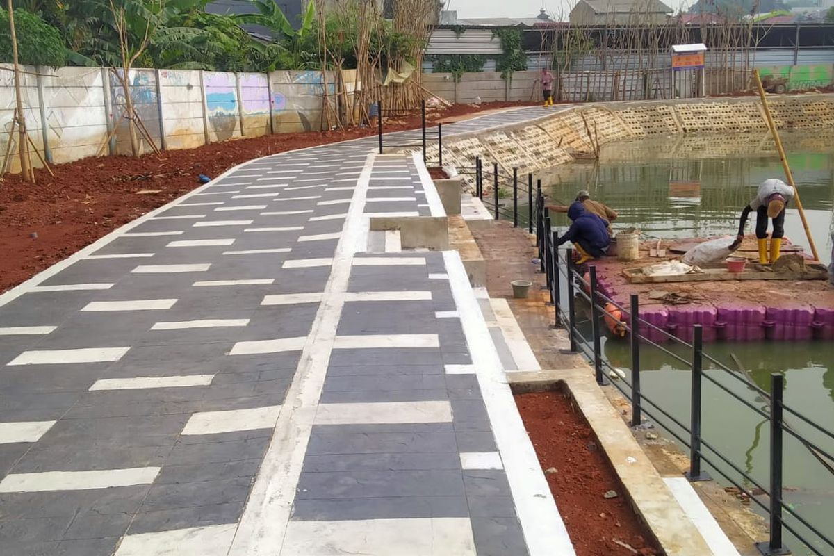 Penataan Embung Pekayon di Pasar Rebo Masuk Tahap Dua, Bakal Ada ...