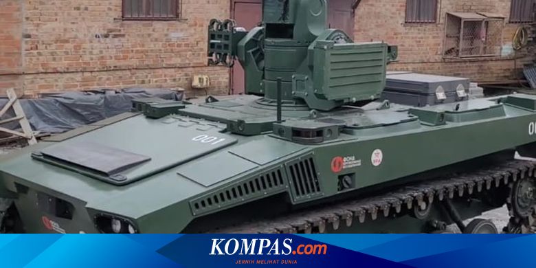Ukraina Dapat Tank Barat, Rusia Siap Kerahkan Robot Tempur