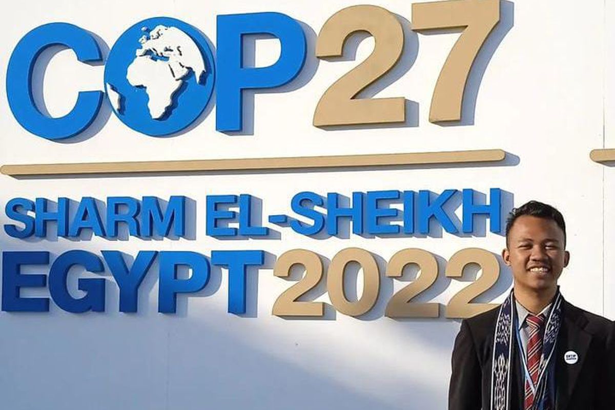 Berkenalan dengan Daffa Praditya, Anak Muda Indonesia yang Hadiri COP27 di Mesir untuk Suarakan ...