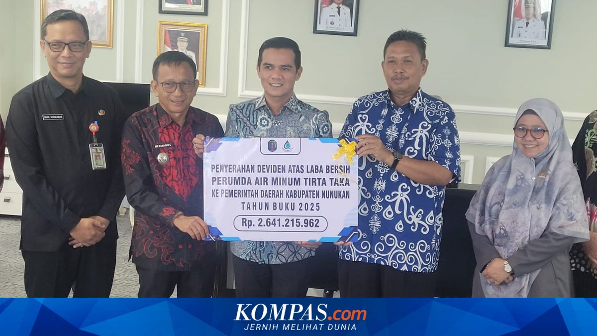 Perumda Tirta Taka Nunukan Pecahkan Rekor Dividen Rp 2,6 Miliar