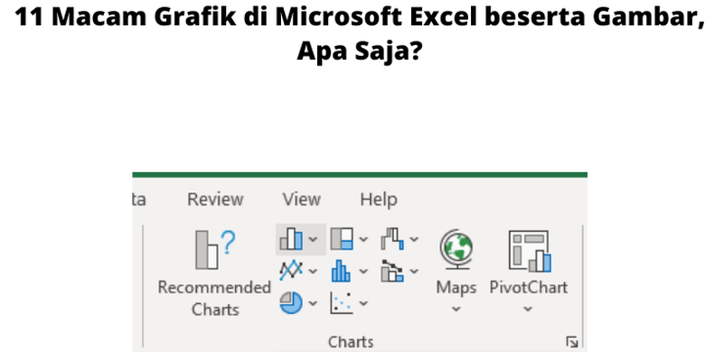 11 Macam Grafik di Microsoft Excel beserta Gambar, Apa Saja?