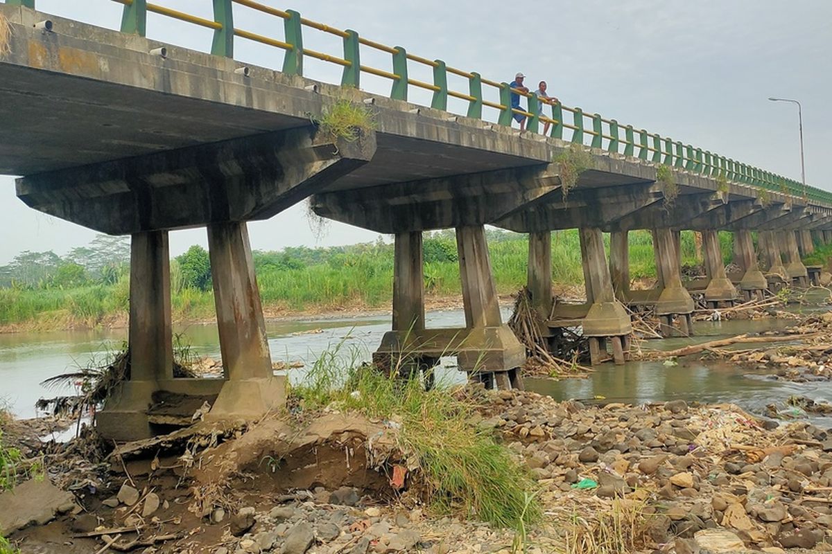 Jembatan Srandakan 1 Putus, Polisi Tutup Total Akses di Sisi Barat